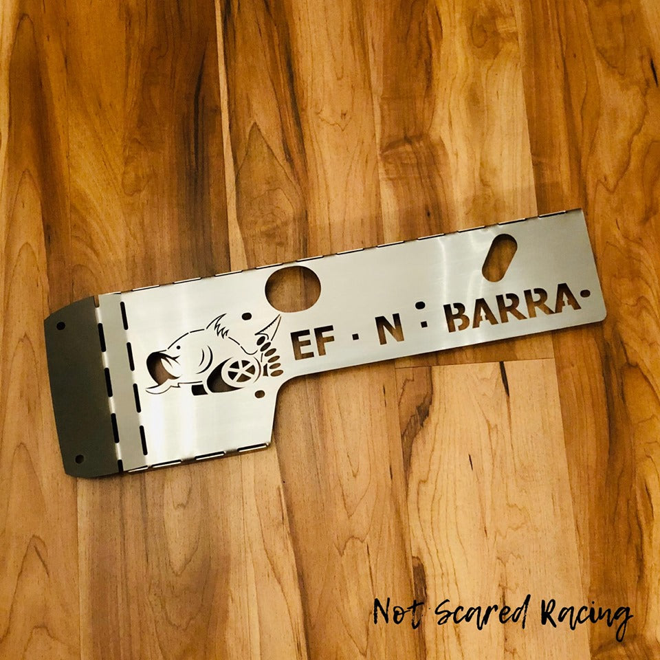 Ford Barra BA/BF Coil Cover Stainless or Cold Rolled Steel 'Custom Des ...